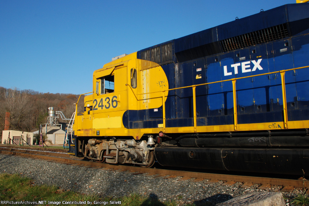 LTEX 2436 heads North.